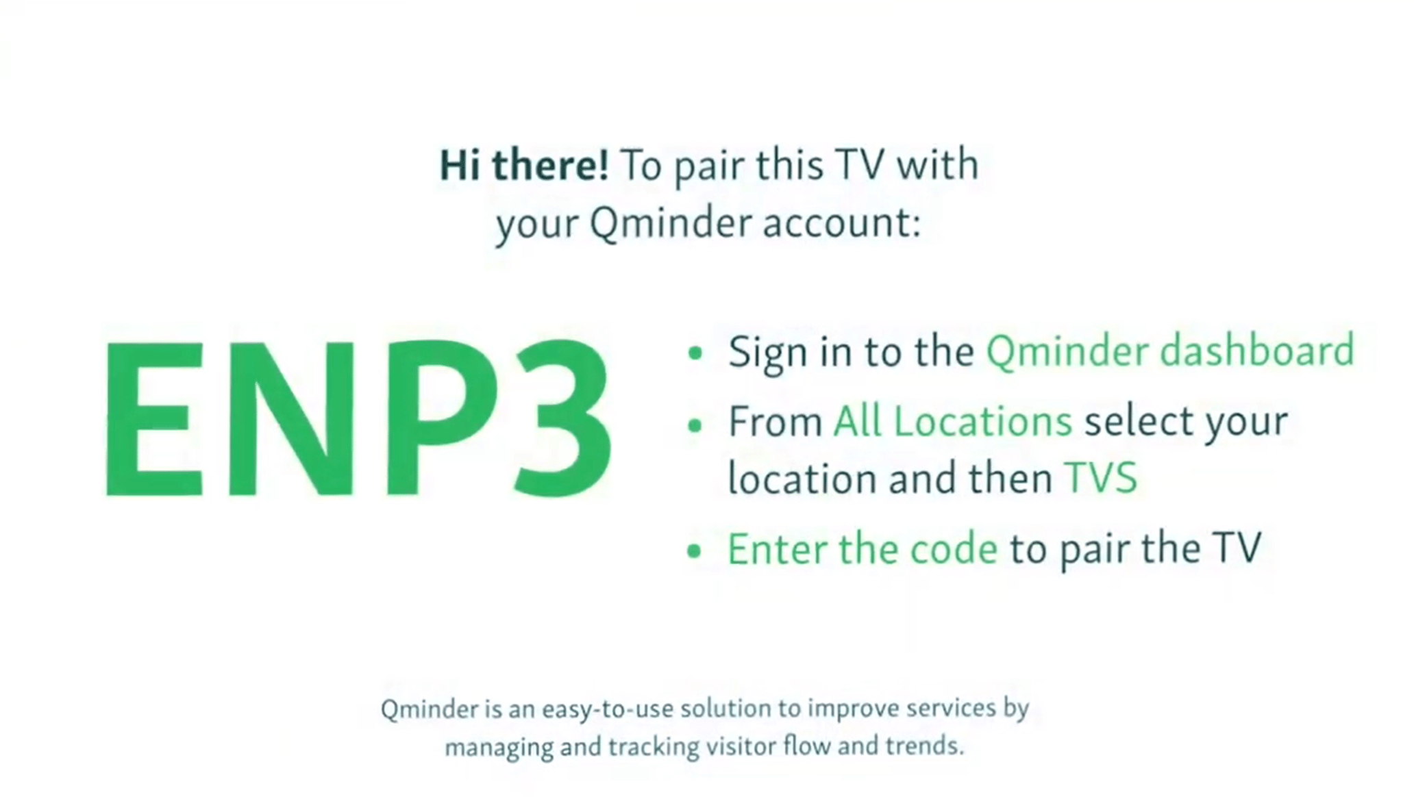 How to set up Qminder on Apple TV