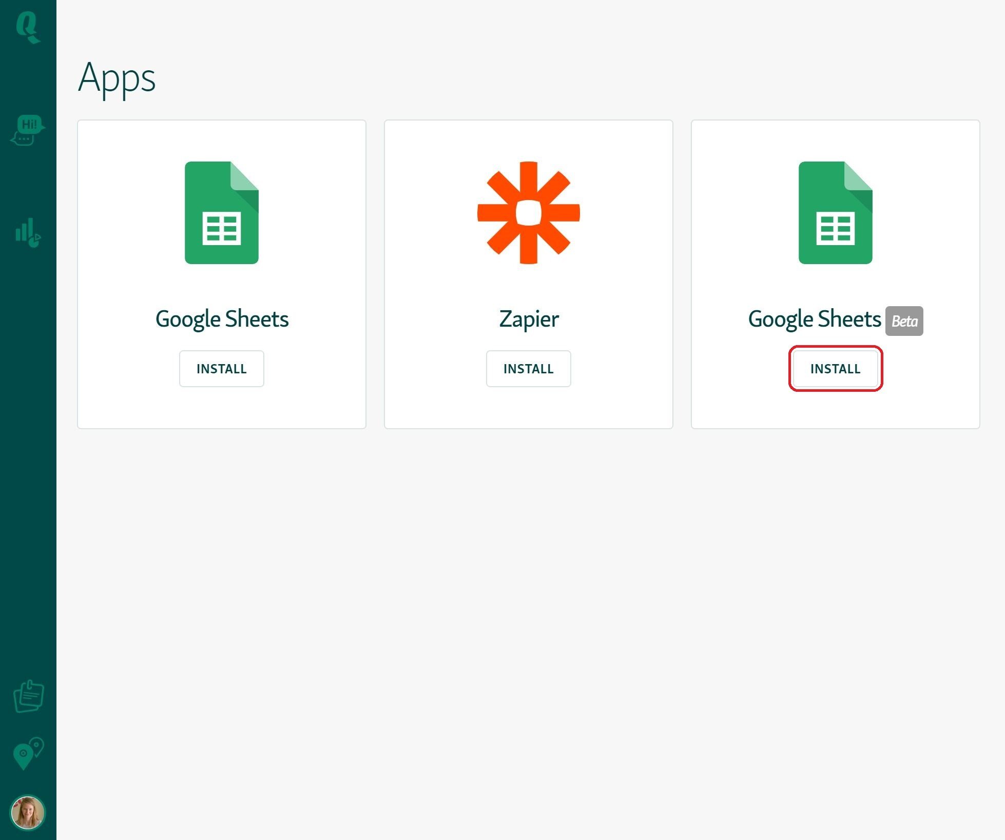 Connect Qminder to Google Sheets