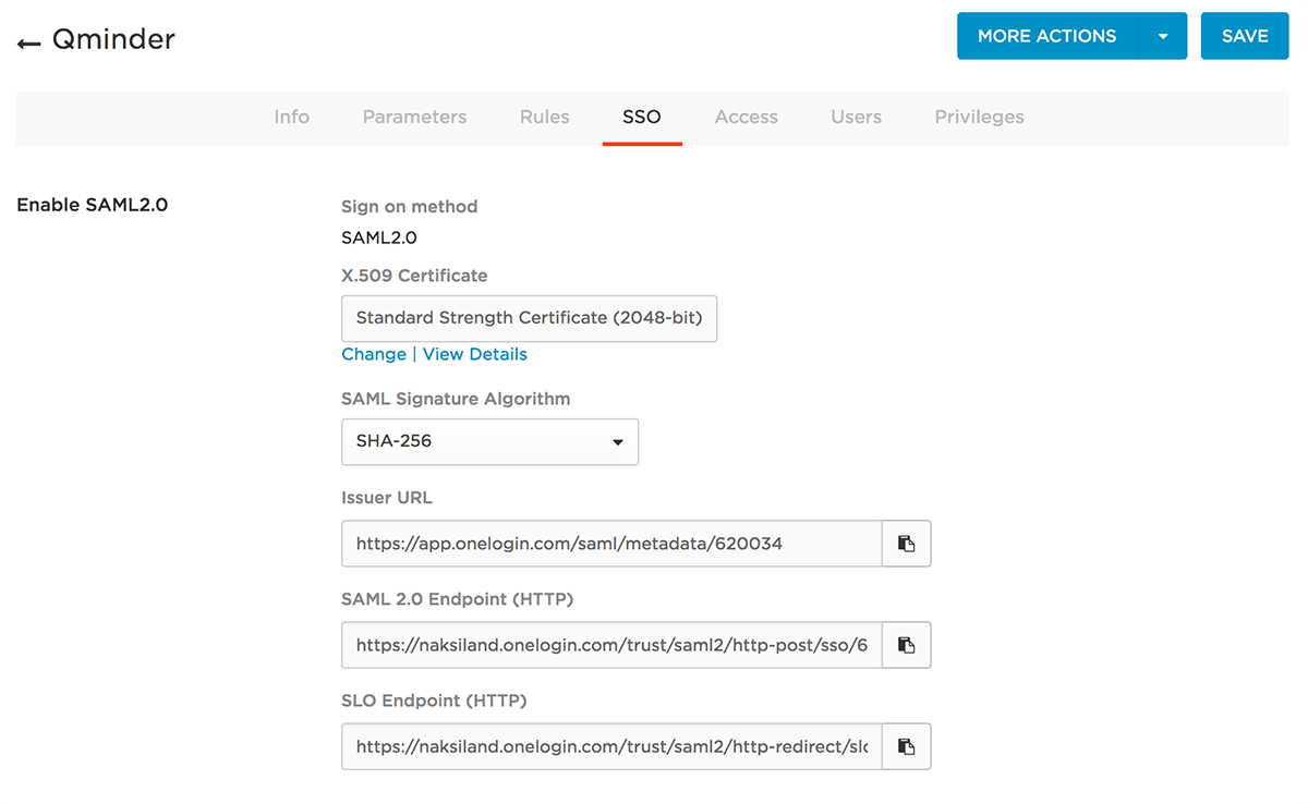 Integrate OneLogin with Qminder