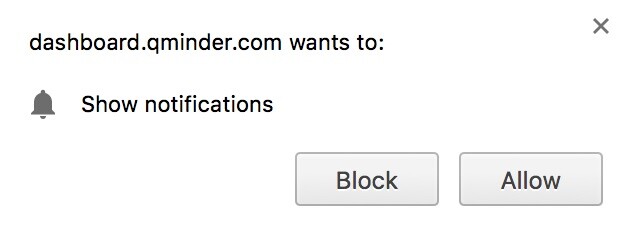 Set real-time notifications