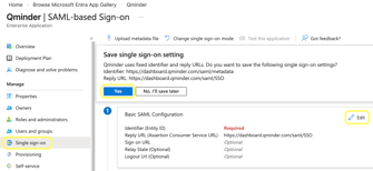 Configure SSO with Microsoft Entra ID